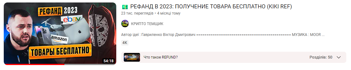 Рефанд | Refund — Teletype