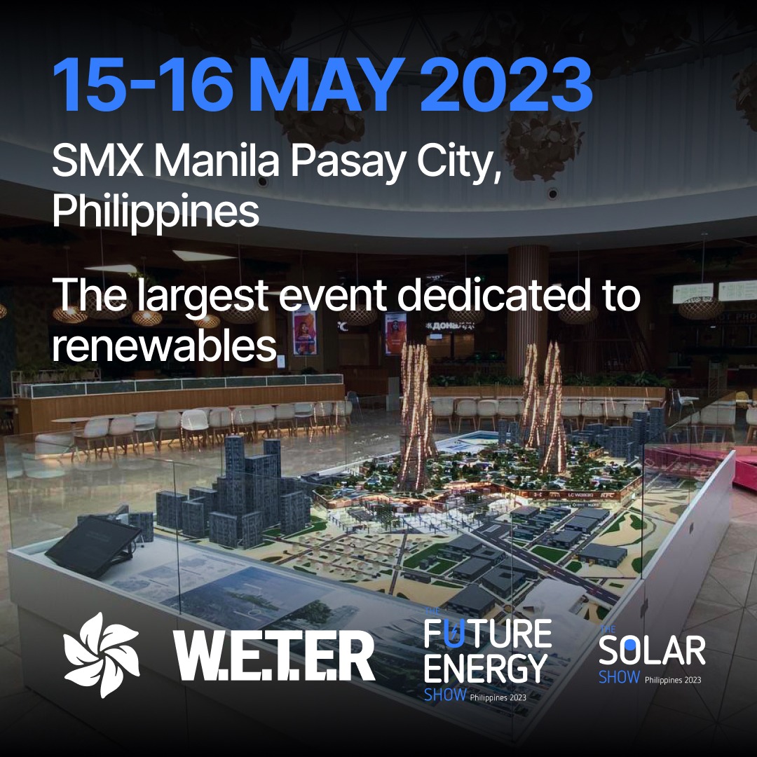 WETER LLC will take part in the Future Energy Show 2023 in Manila ...