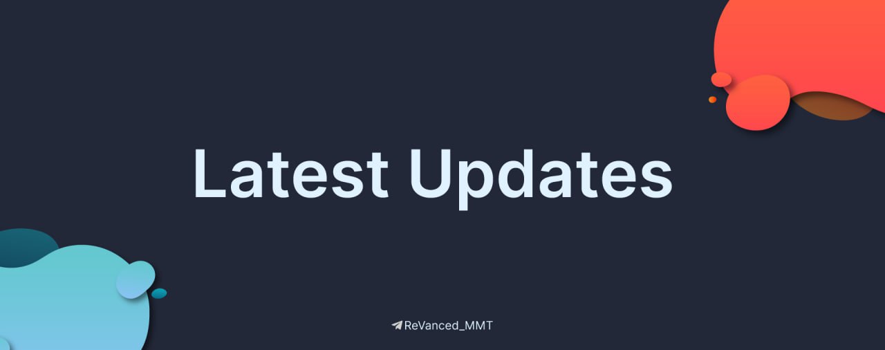 Telegram: Contact @ReVanced_MMT
