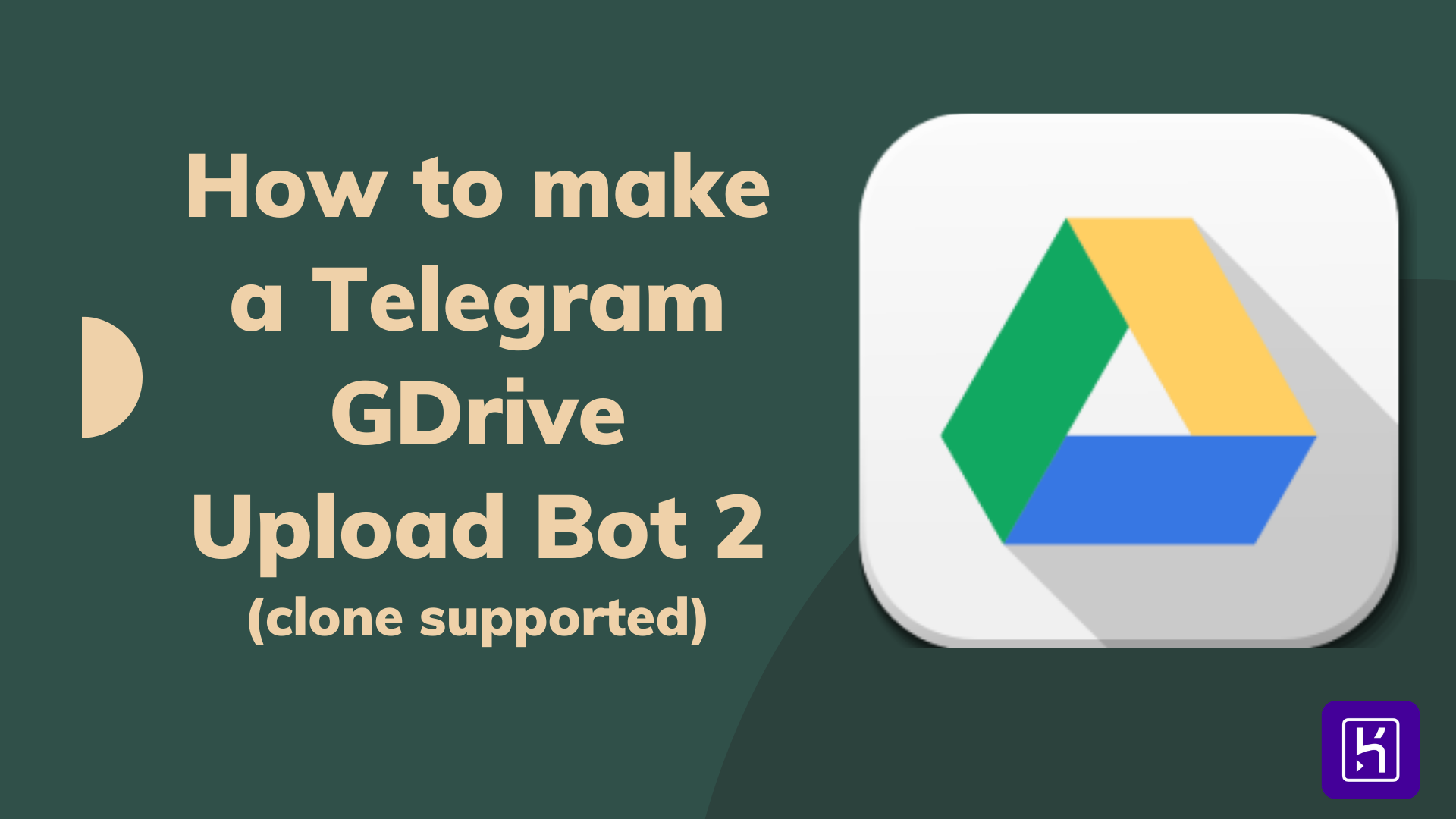 GitHub - kjeymax/GDUPLOAD_BOT2: Gdriver Upload Bot(Team Drive supported)