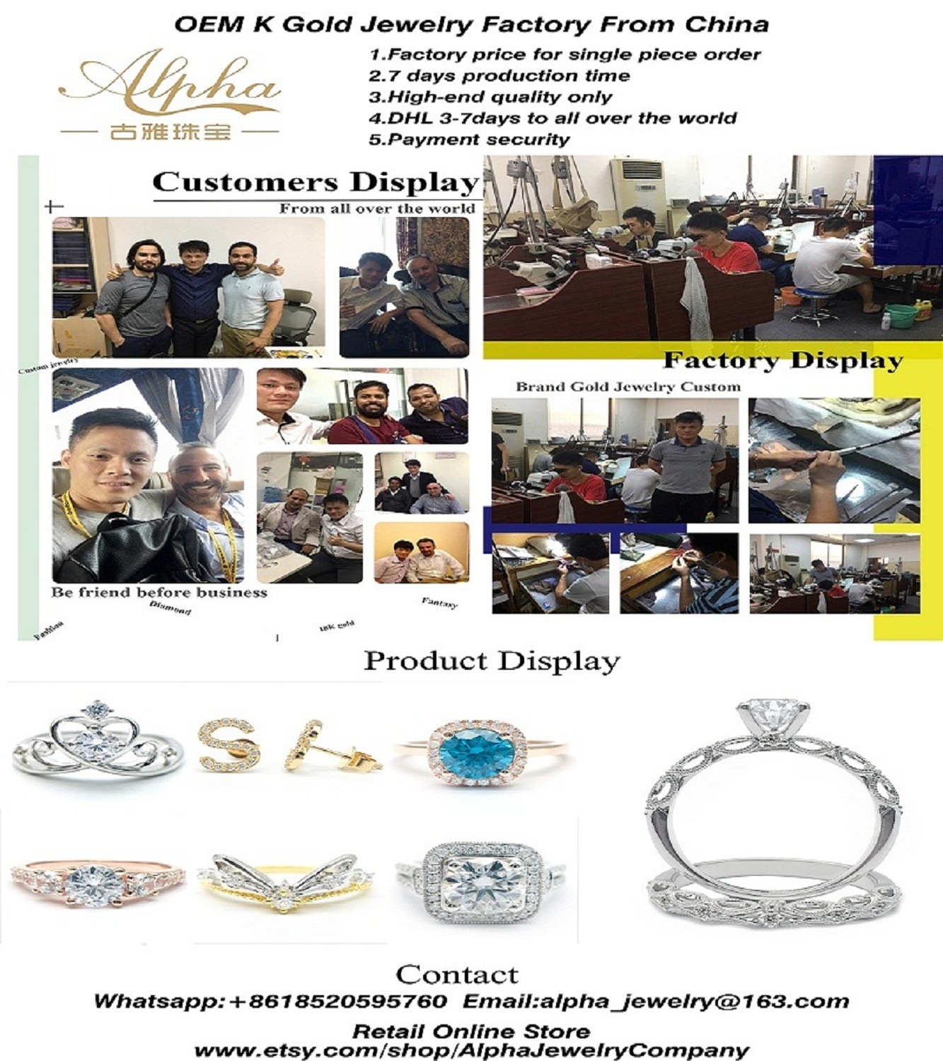 Jewelry Factory Custom Jewelry Maker — Teletype