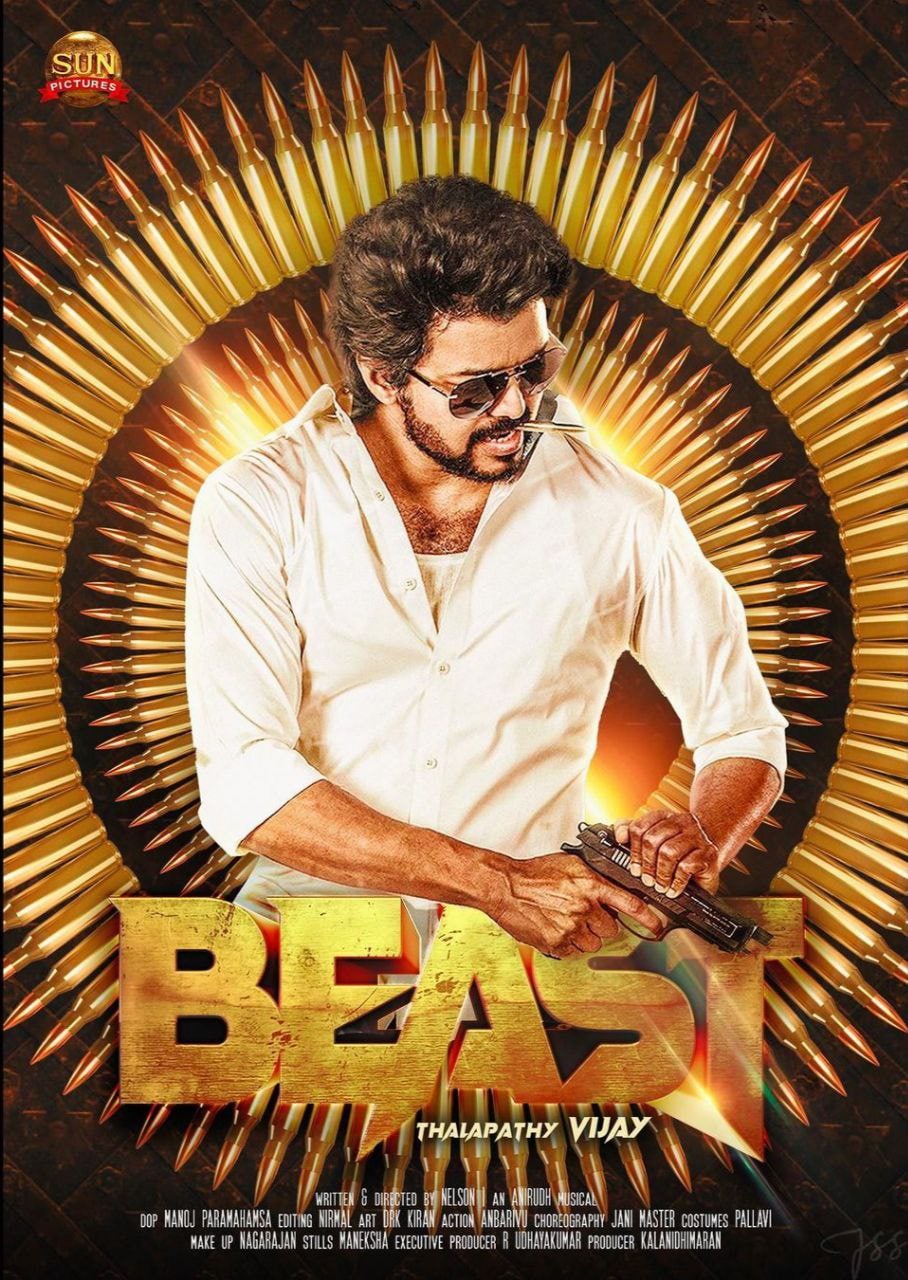 Thalapathy Forever: Beast Fanmade Posters & Arts