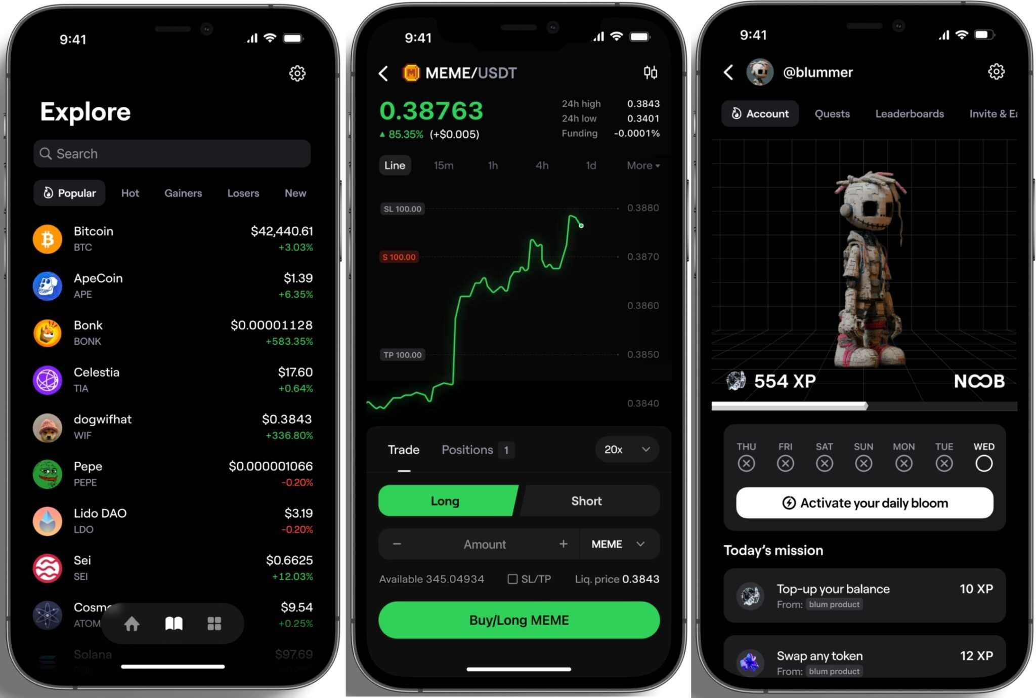 Blum (EN) — Teletype