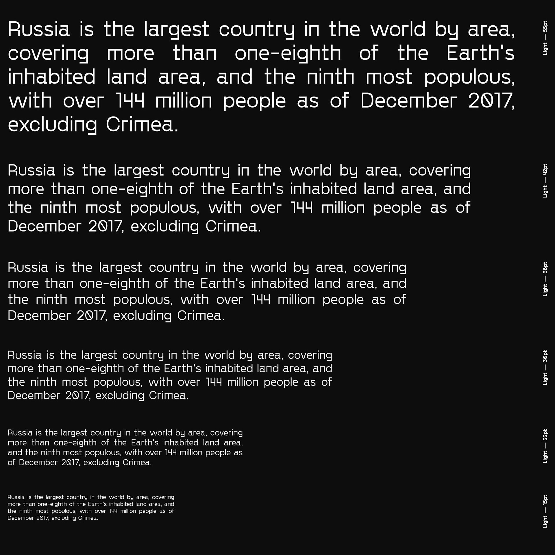 Gosha Sans — Teletype