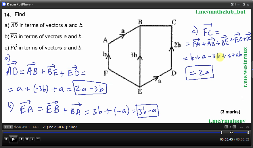 Model answers. WIUT maths exam, 11.00 23 June 2020 – Telegraph