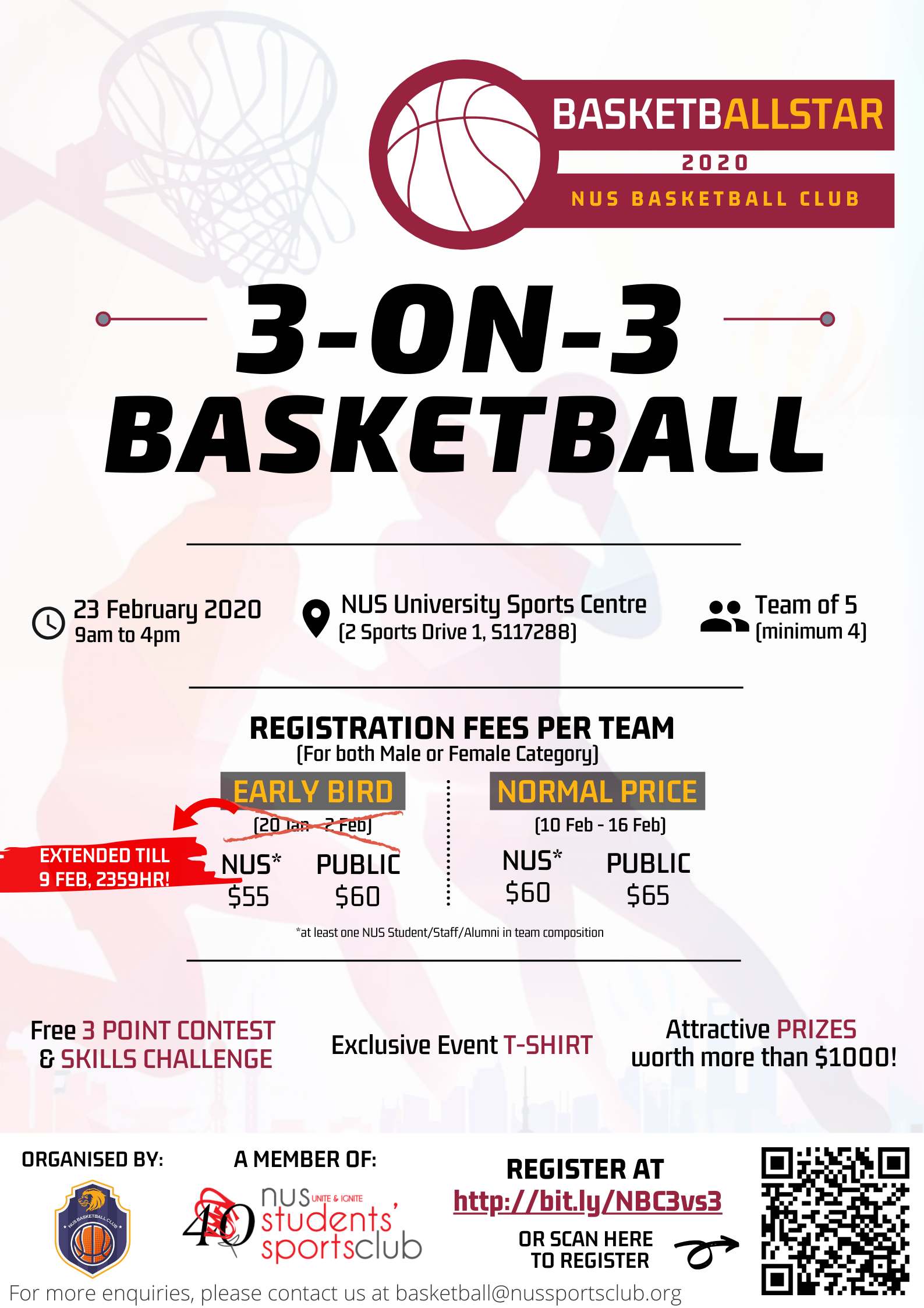 NUS Sports Club – Telegram