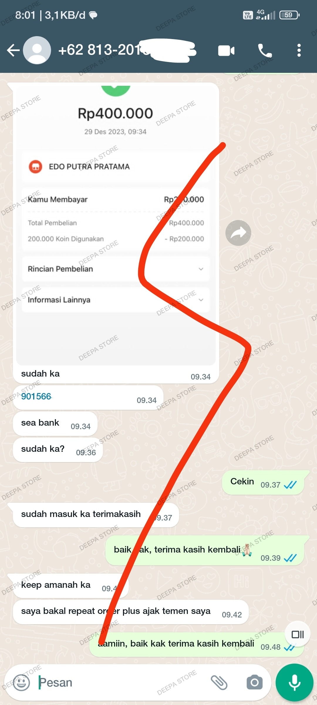 WELCOME DEEPA STORE PAGE