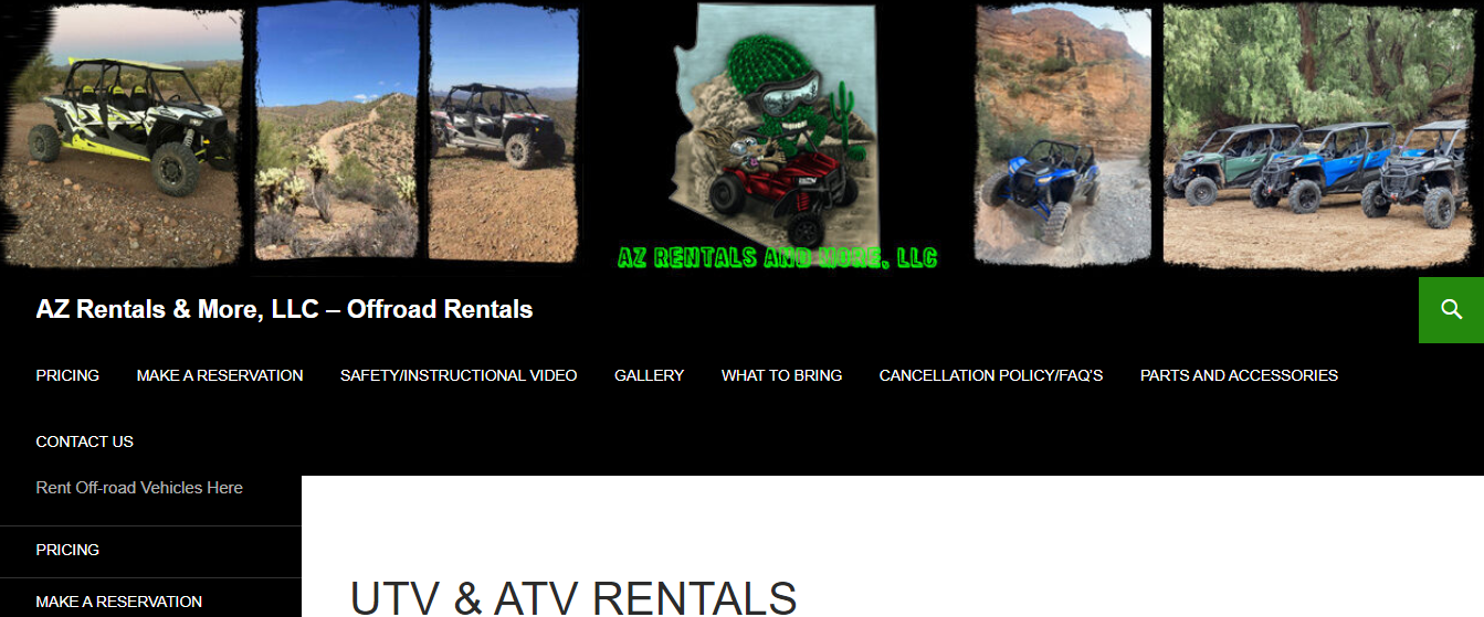 Unleash the Adventure: UTV/ATV Rentals in the Phoenix AZ Area at ...