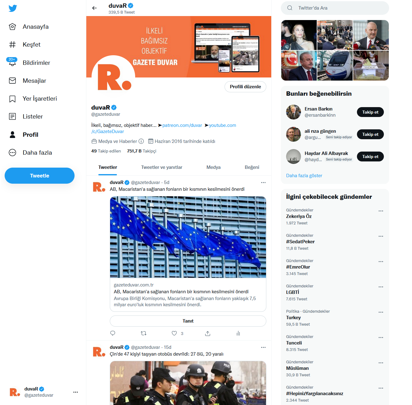 Настраиваем twitter для длительного пользования — Teletype