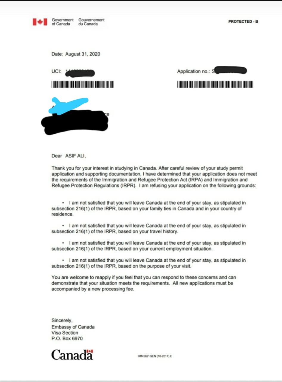 First AIP then Refusal for Pakistani Applicant – Telegraph