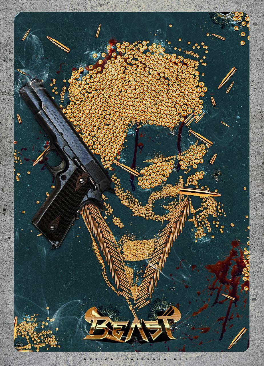 Thalapathy Forever: Beast Fanmade Posters & Arts