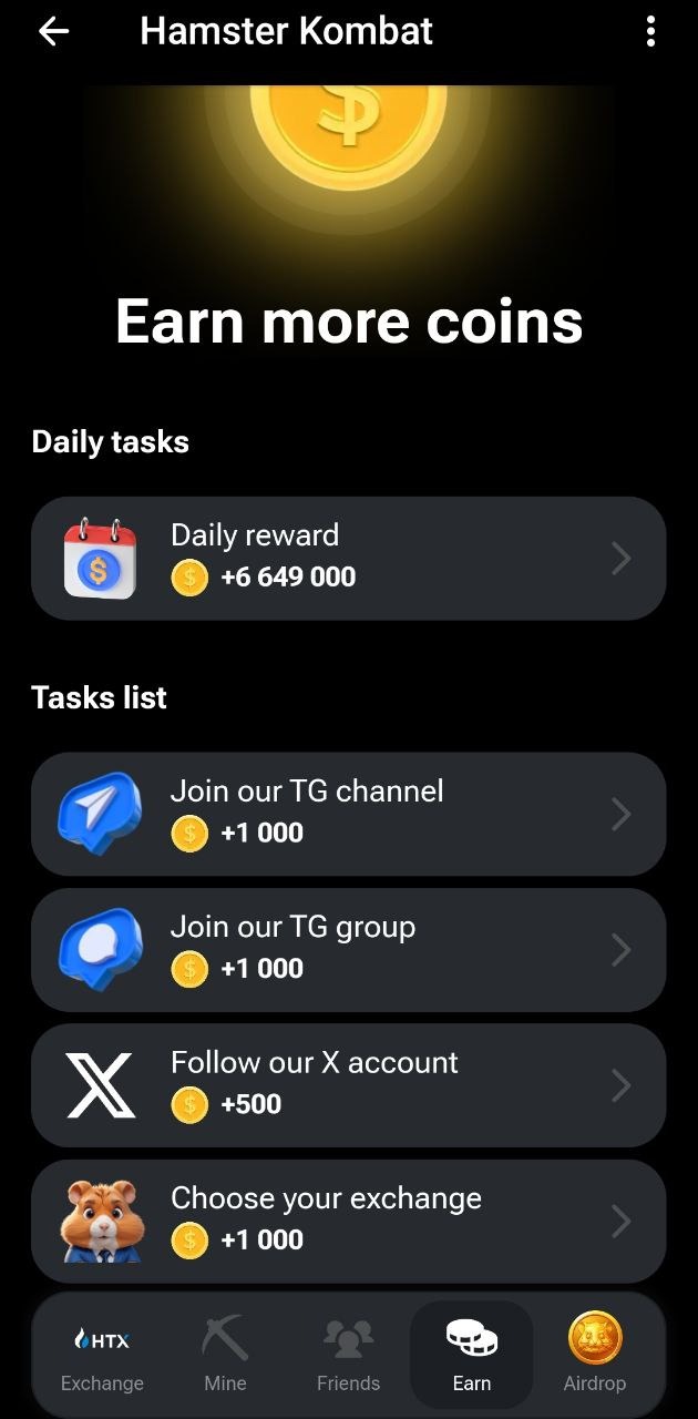 Получаем Аирдроп от Hamster Kombat — Teletype