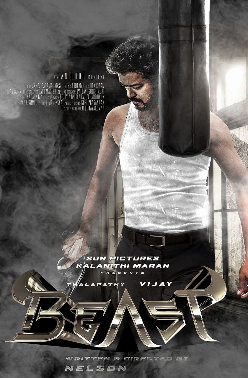 Thalapathy Forever: Beast Fanmade Posters & Arts