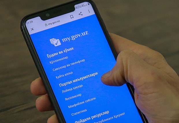my.gov.uz – Telegram