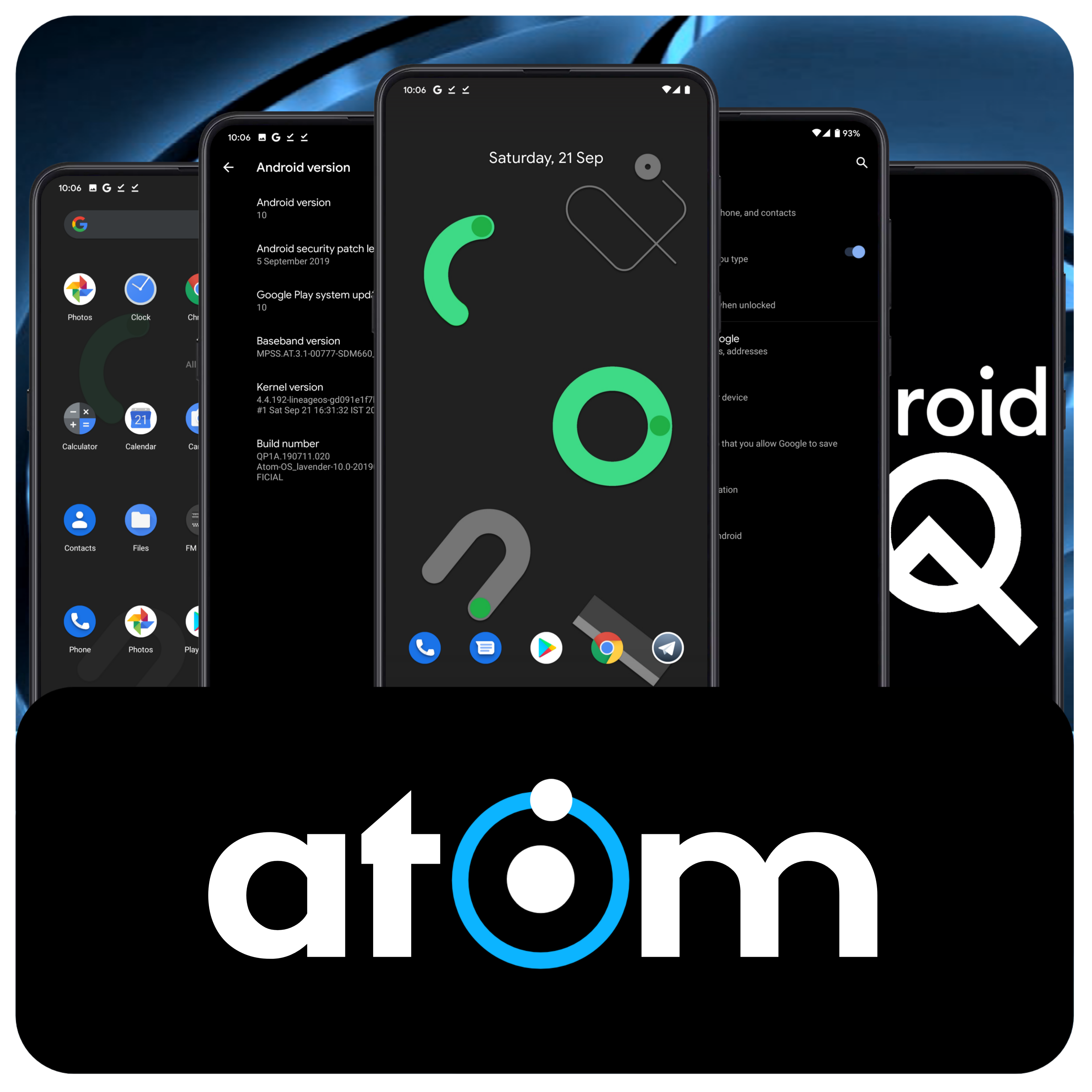 [ROM][10][OFFICIAL] ATOM-OS 2.0[AOSP][10.0.0_r2] | XDA Forums