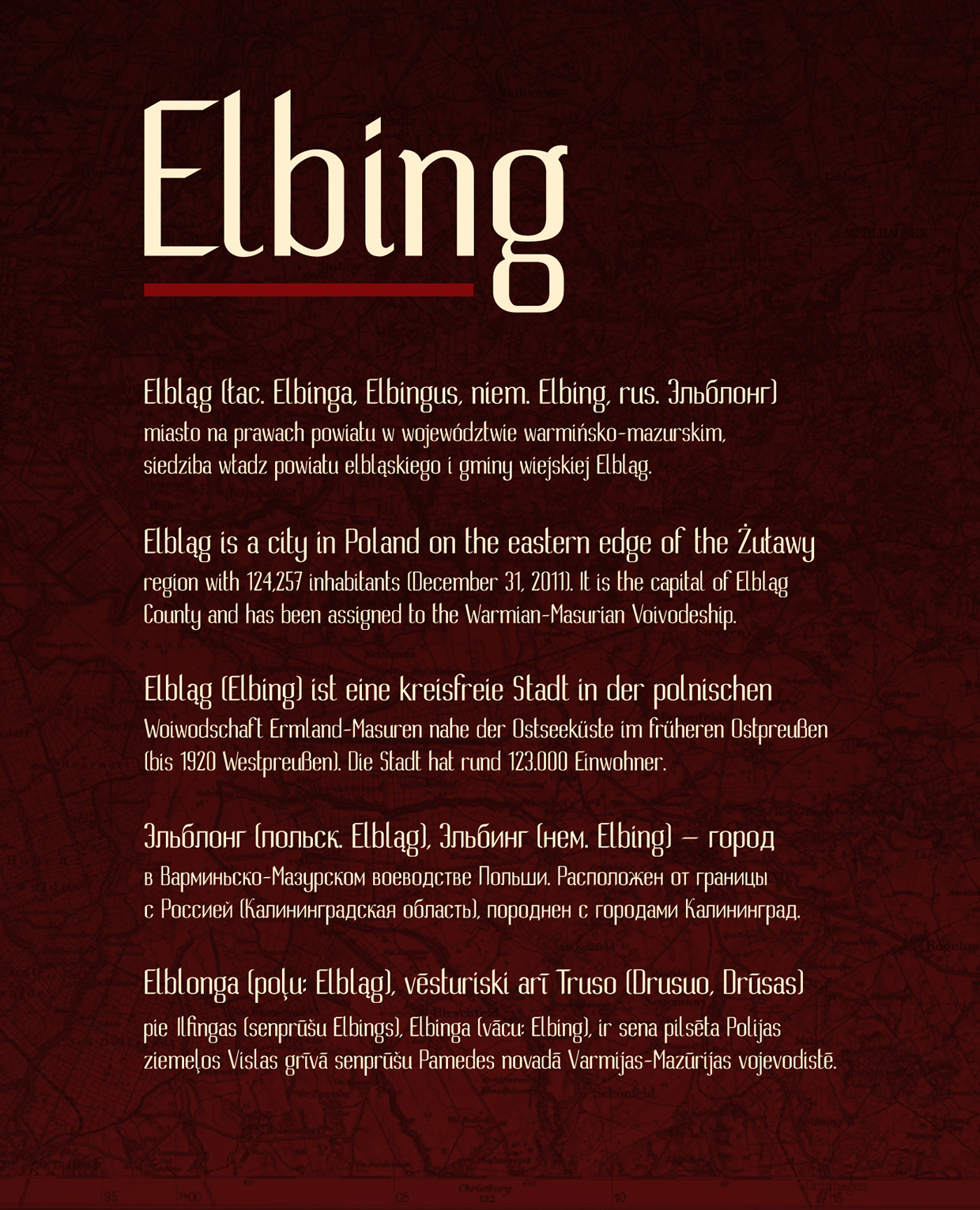 Elbing — Teletype