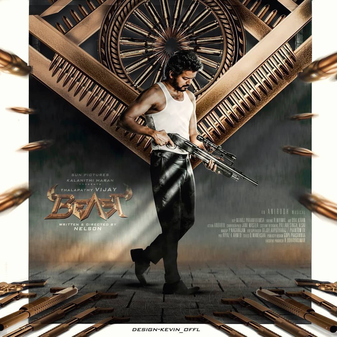 Thalapathy Forever: Beast Fanmade Posters & Arts