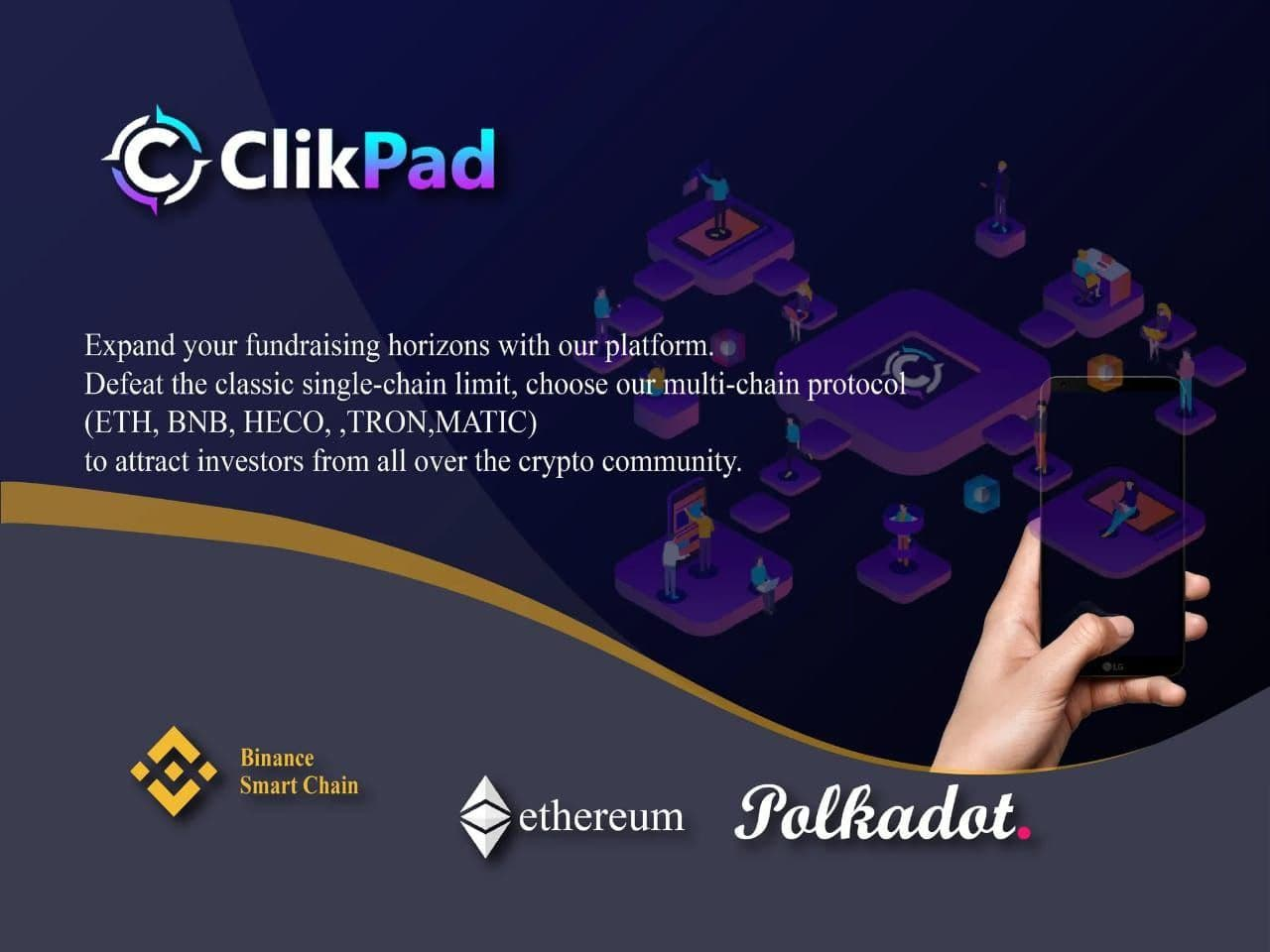 The ClikPad native token ($Clik) is a utility token for the Clickpad ...