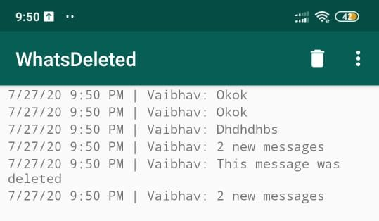 Как прочитать удаленные сообщения WhatsApp? — Teletype