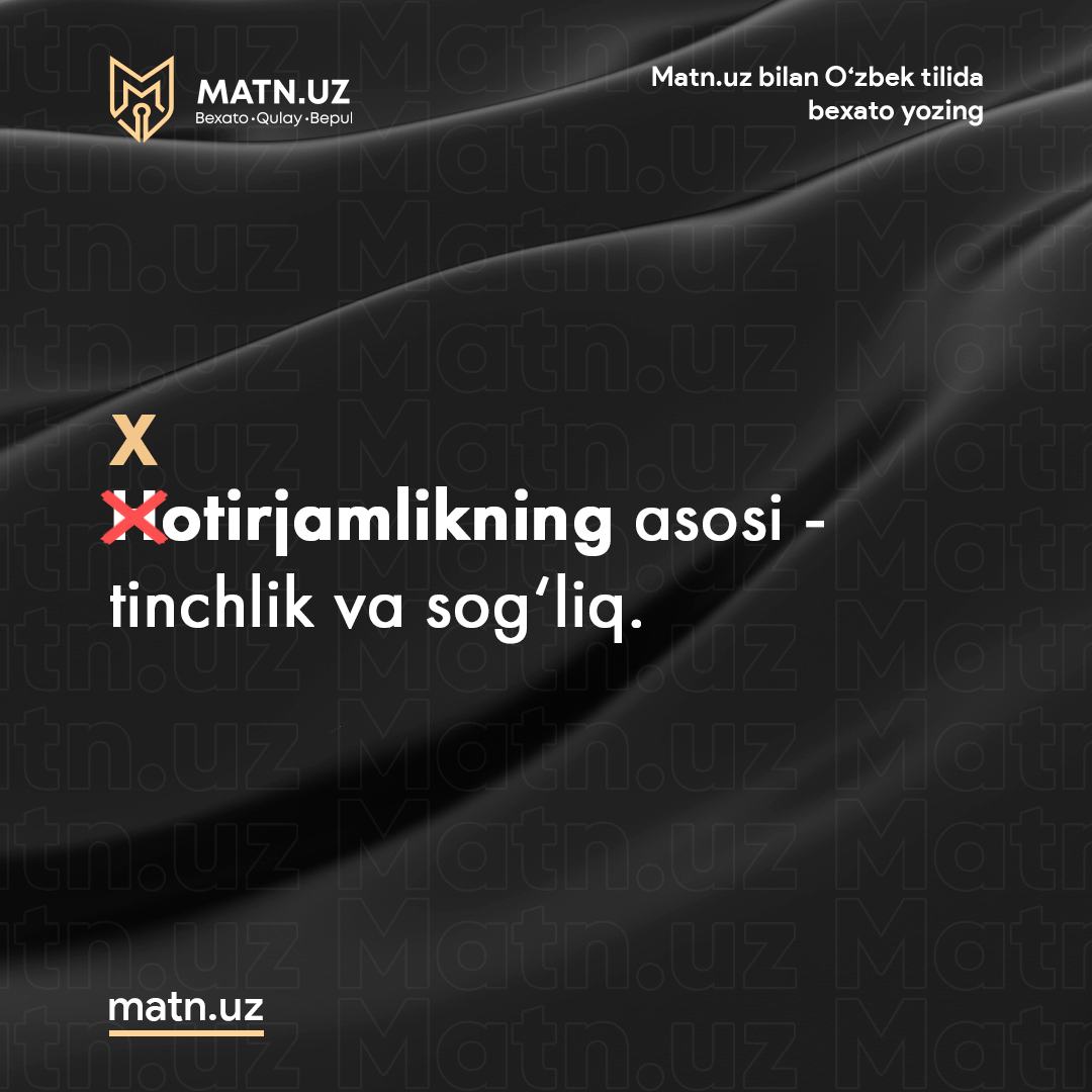 Matn.uz – Telegram